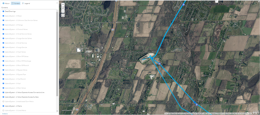 Upland System Map – 10 Felix